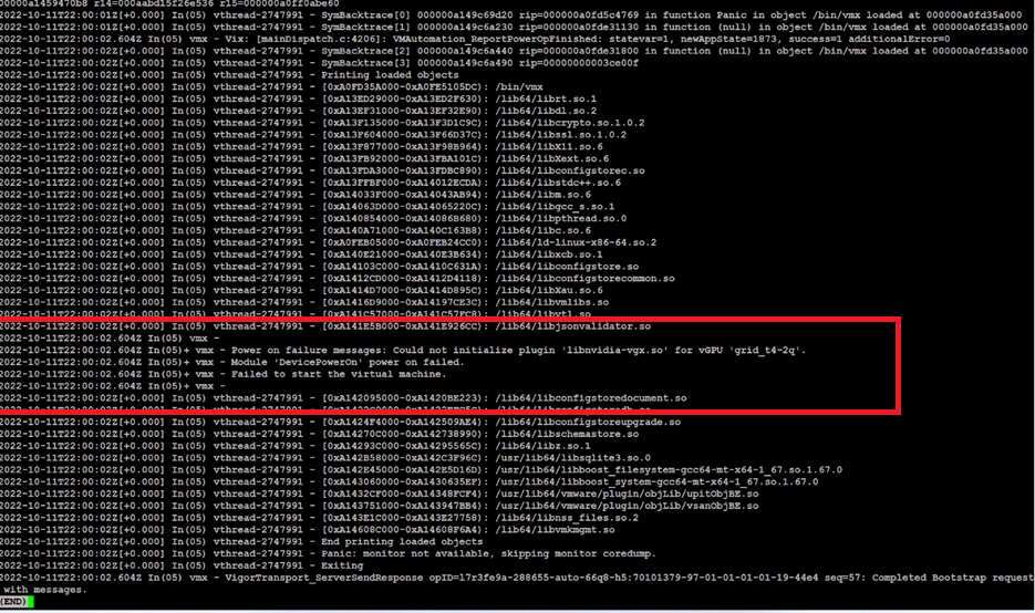 remote connection failure failed to establish transport connection in the vmware log you may see ...